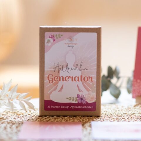 Human Design Generator • Kartenset mit 33 Affirmationen - humandesign ...